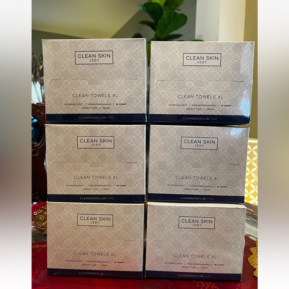 Clean Skin Club | Skincare | 6 Boxes Brand New 30 Count Clean Skin Club ...
